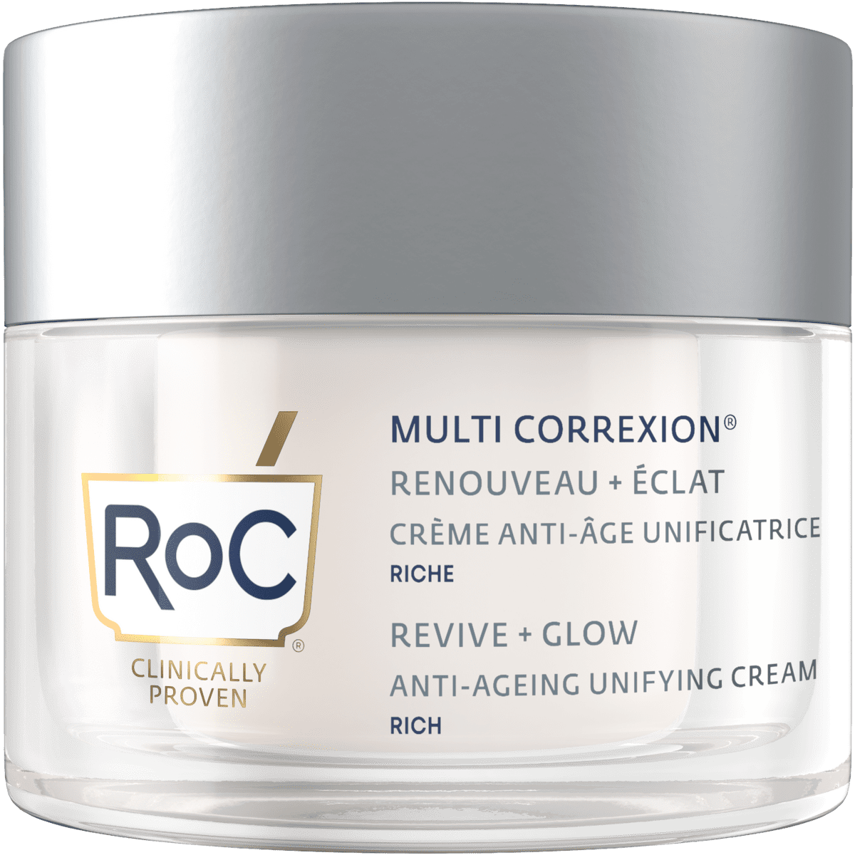 RoC Multi-Correxion Revive & Glow Anti-Aging Unifying Cream Rich 50 ML ...
