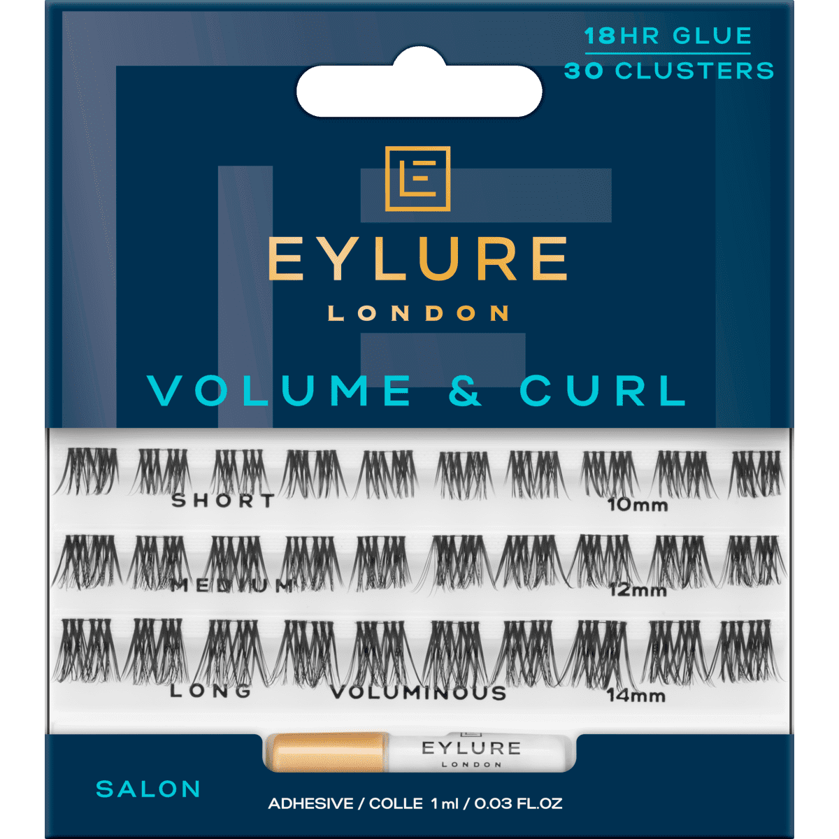 Eylure Volume & Curl Voluminous Wimper Clusters 1 EA | Etos