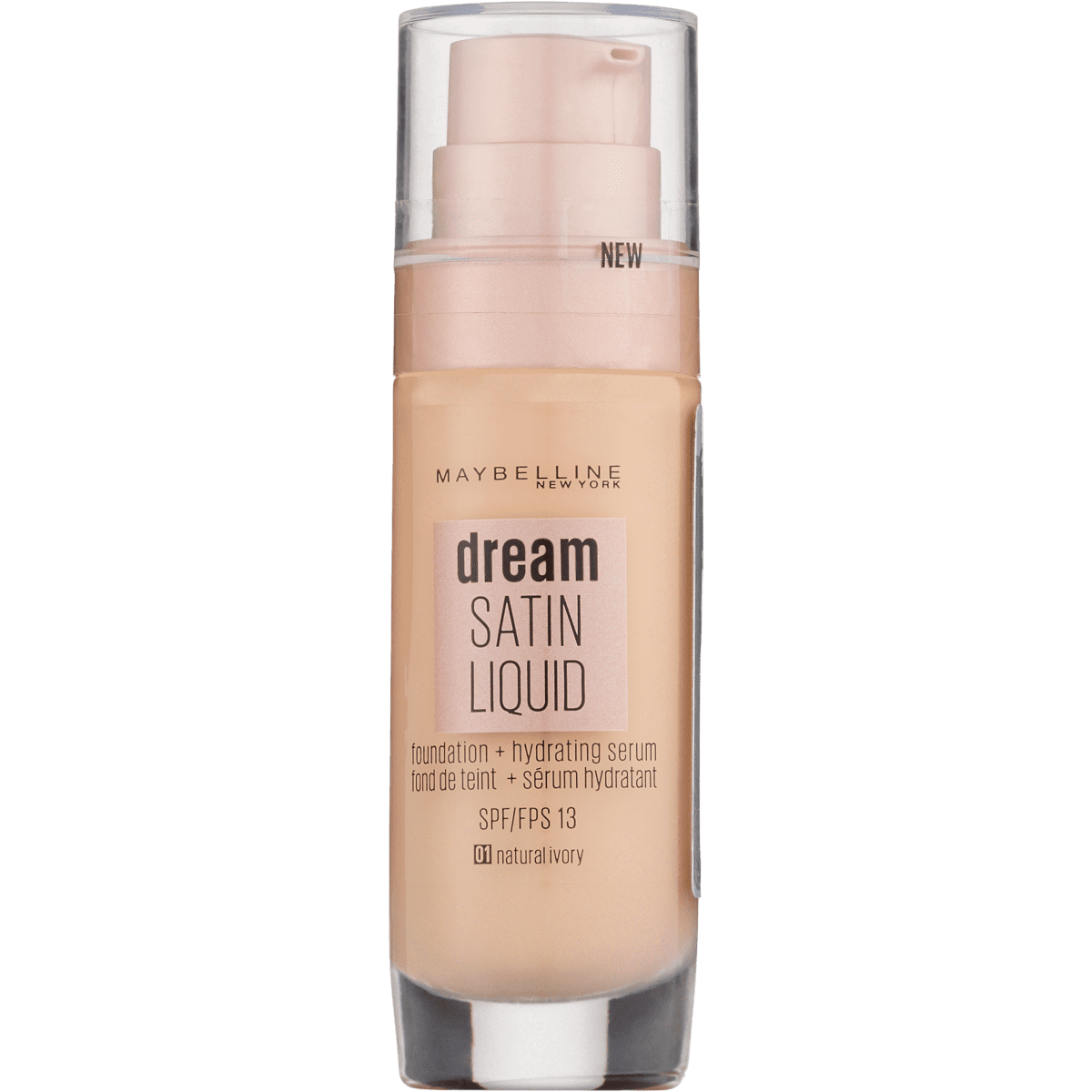 Maybelline Dream Satin Liquid Foundation 1 Natural Ivory 30 Ml Etos