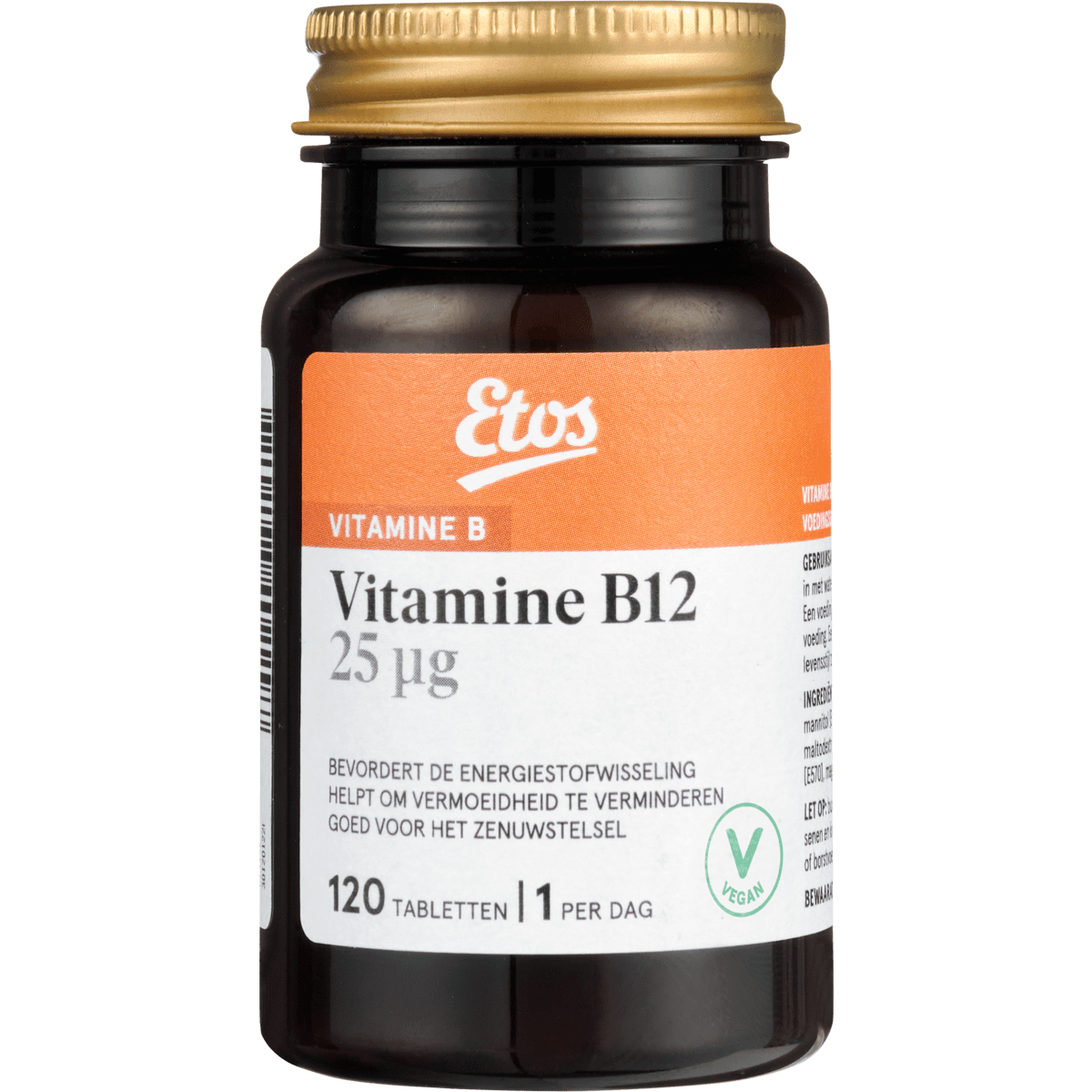 Etos Vitamine B12 25mg 120 stuks 120 EA | Etos