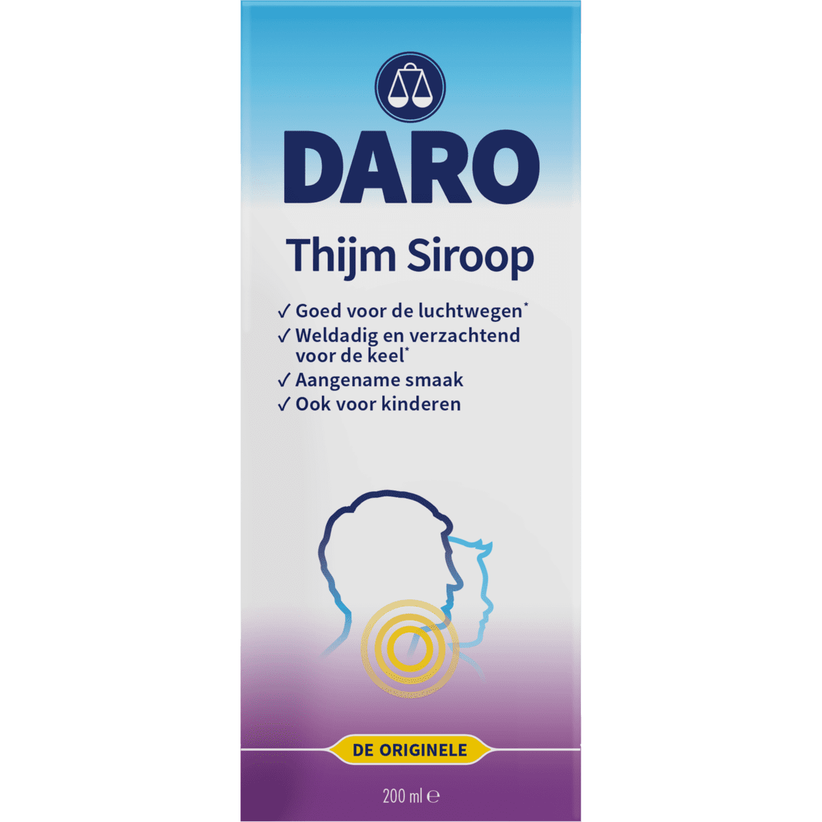 Daro Thijmsiroop Original 200 ML 200 ML | Etos