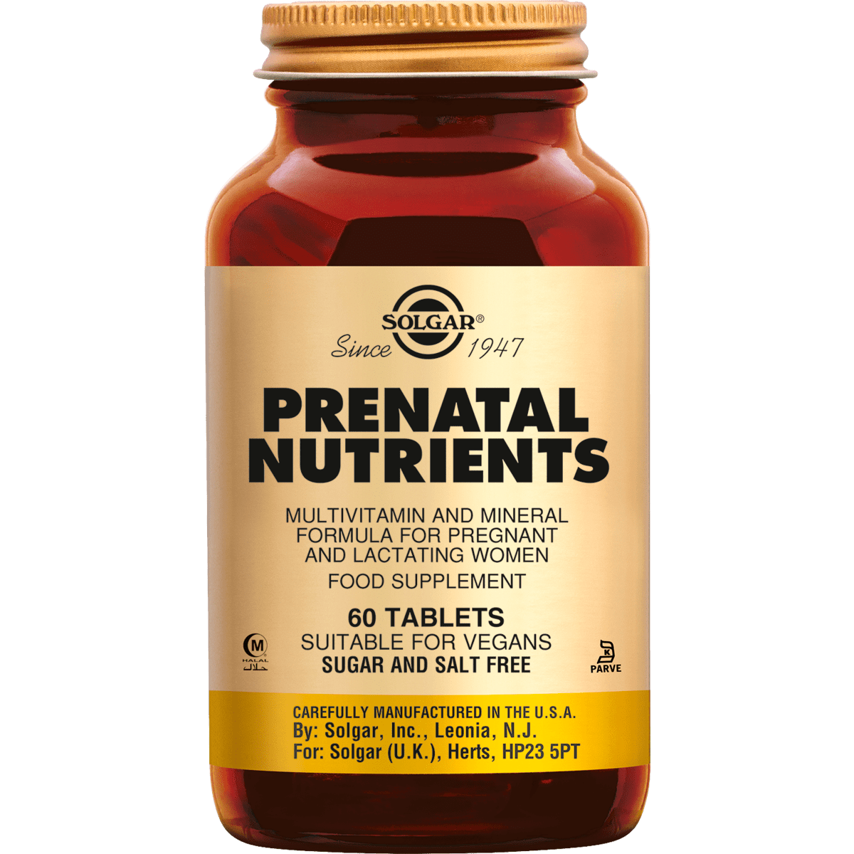 Solgar Prenatal Nutrients 60 tabletten 60 EA | Etos