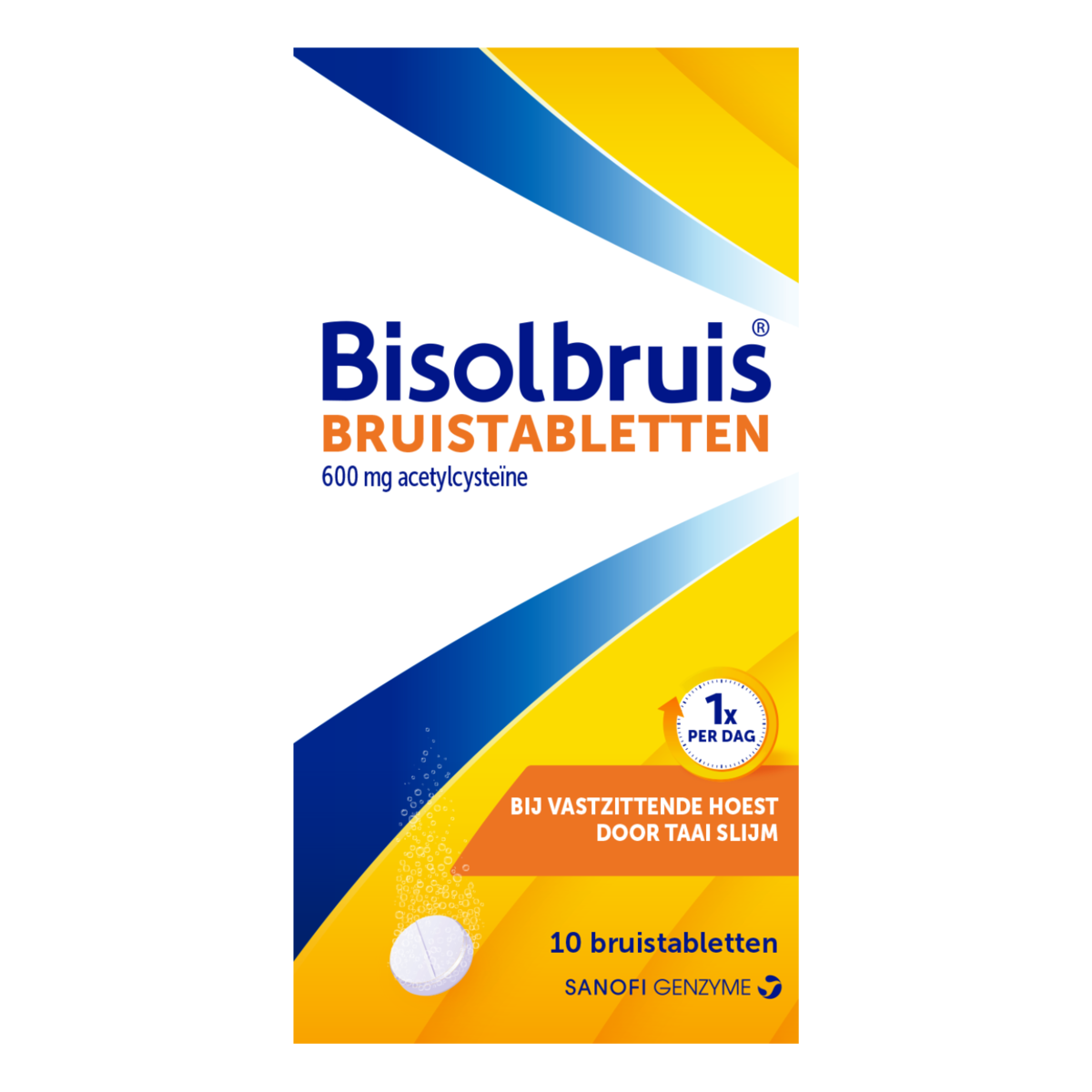 Bisolbruis Bruistabletten Bij Vastzittende Hoest 10 Tabletten 10 EA | Etos