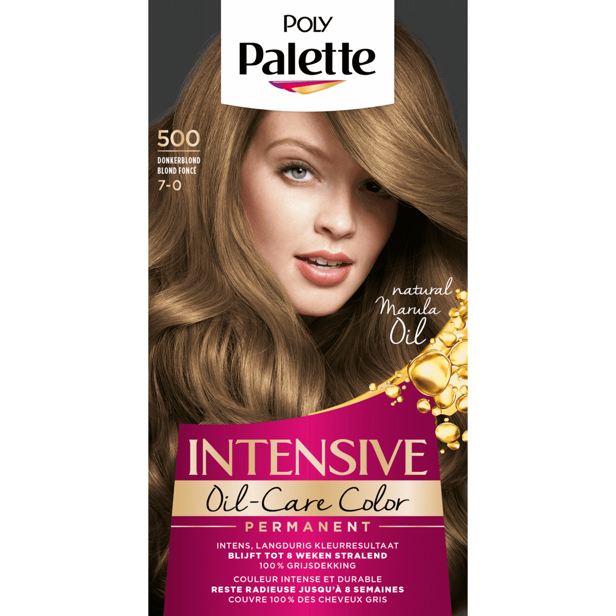 Poly Palette Intensive Crème Coloration 500 Donkerblond 115 ML | Etos