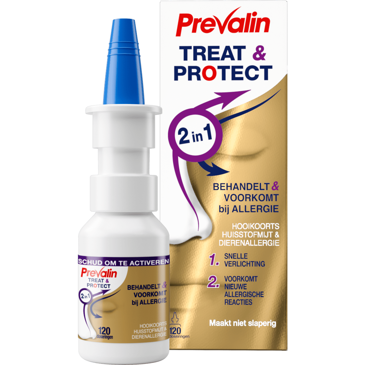 Prevalin Treat & Protect neusspray 20 ML | Etos