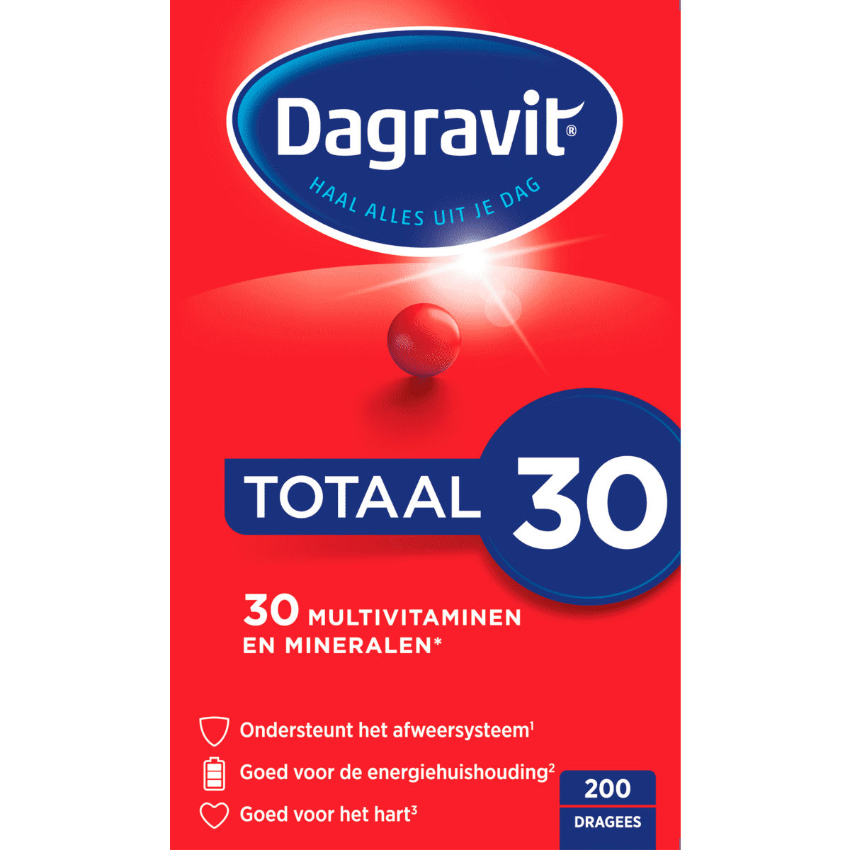 Dagravit Totaal 30 200 dragees 200 EA | Etos