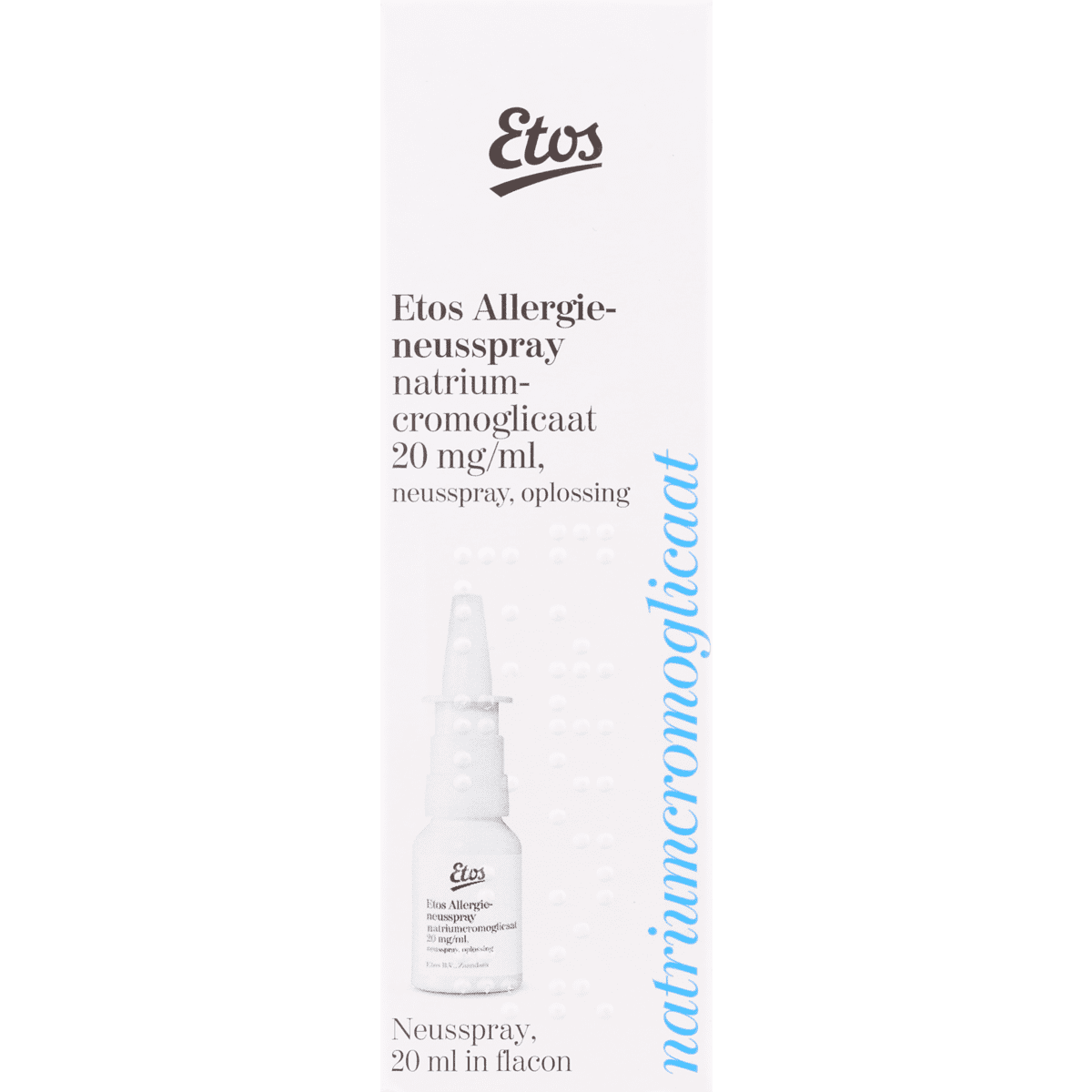 Etos Allergie Neusspray Natriumcromoglicaat 20 mg/ml 20 ML 20 ML | Etos