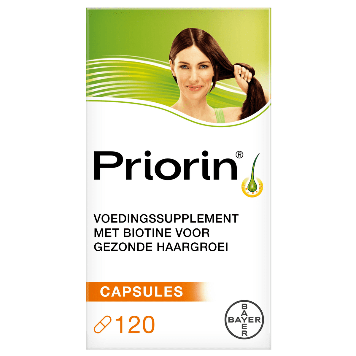 Priorin 120 Capsules Met Biotine Voor Sterk En Vol Haar Van Binnenuit ...