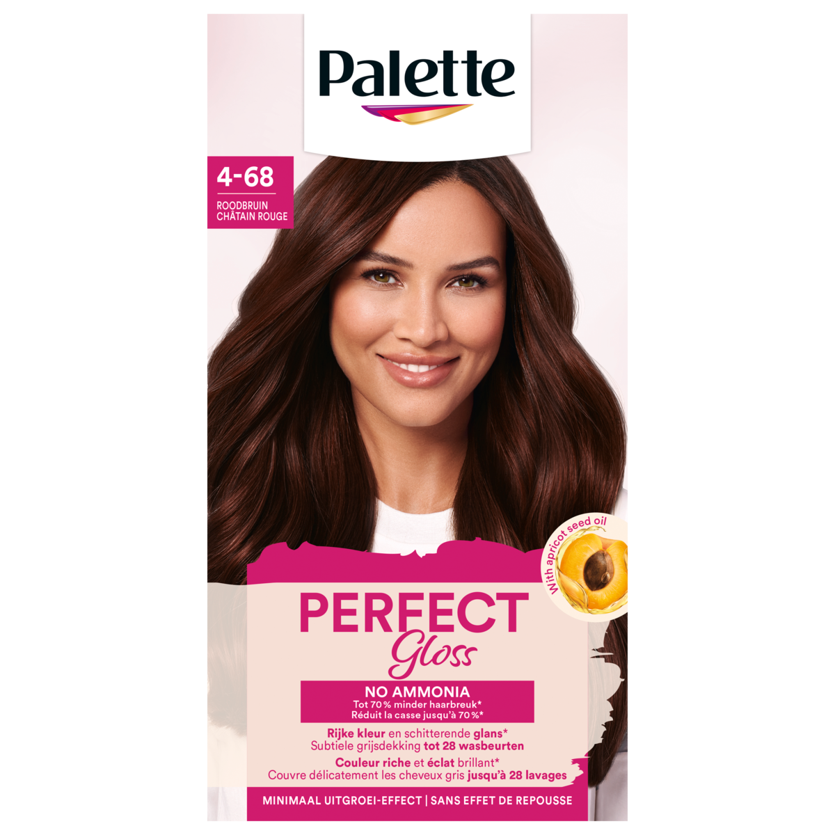 Poly Palette Perfecte Gloss Color Haarverf 468 Subtiel Mahonie 115 ML ...