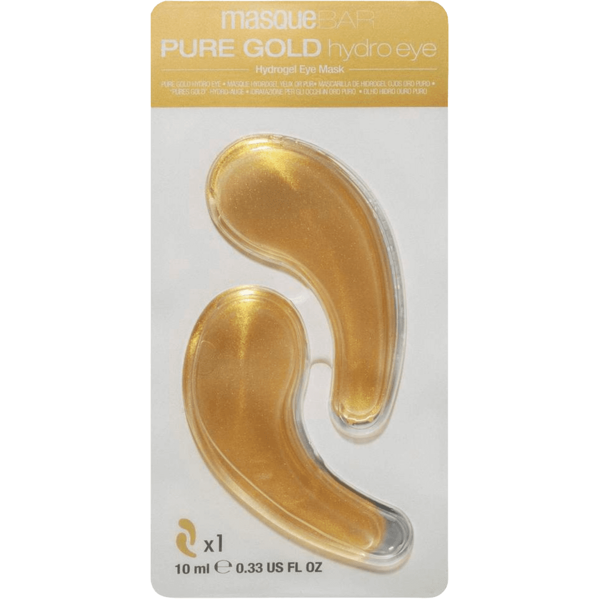 MasqueBar Pure Gold Hydro Eye Mask 10 ML | Etos