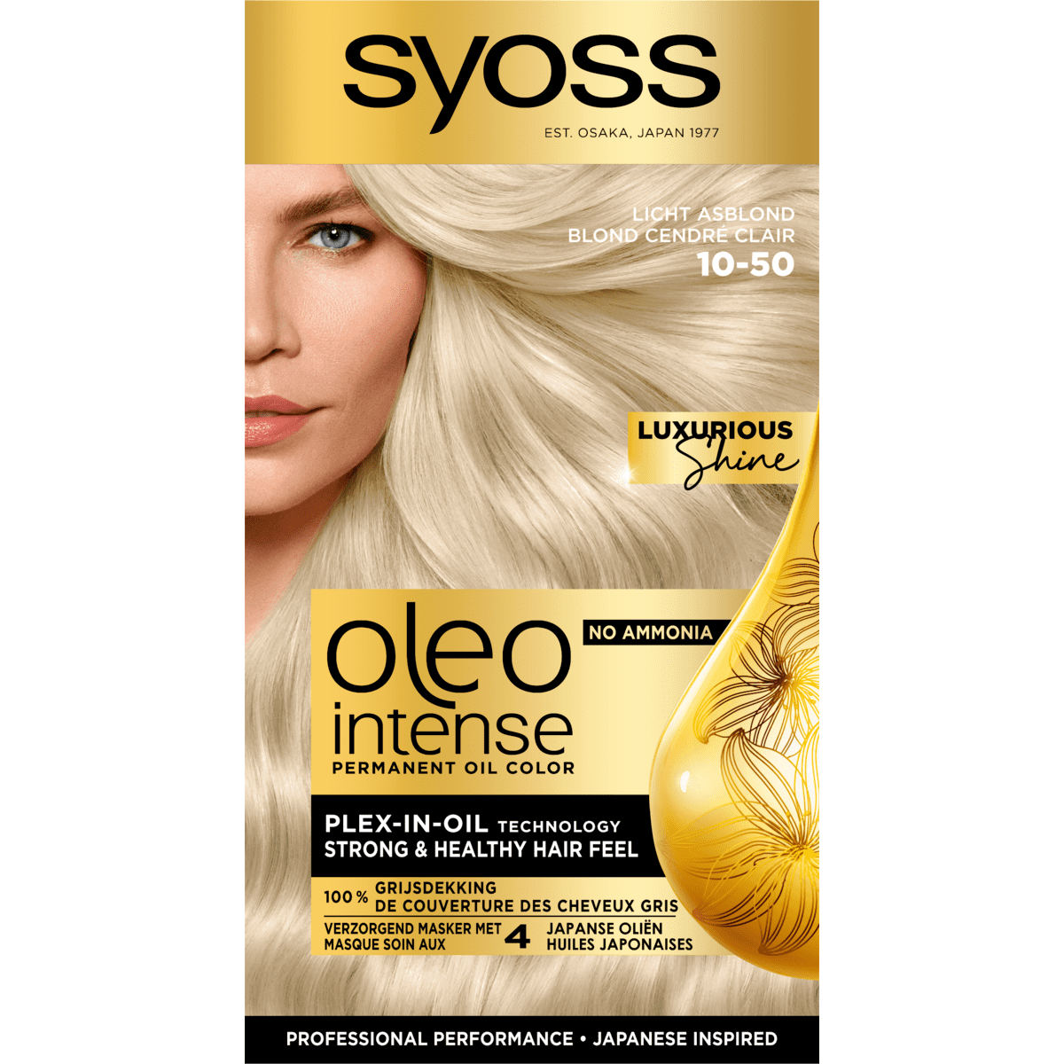 Syoss Oleo Intense 10-50 Licht Asblond 115 ML | Etos