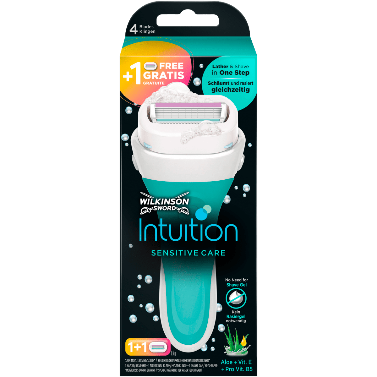 Wilkinson Sword Intuition Sensitive Care Scheerapparaat 1+1 gratis ...