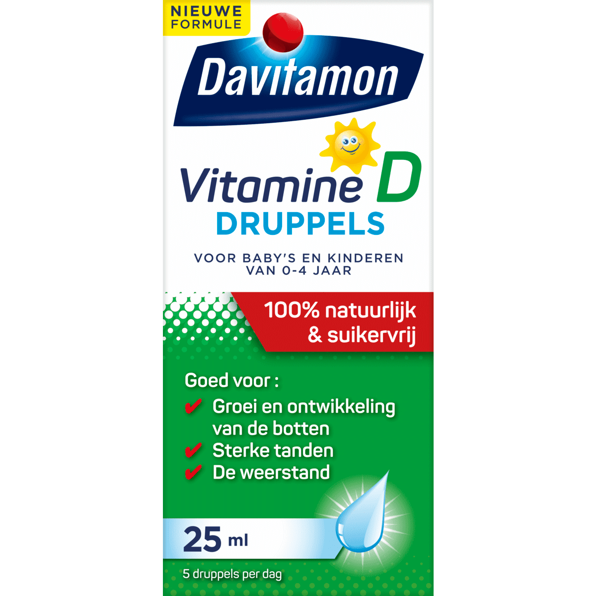 Davitamon Vitamine D Druppels 25 ML 25 ML | Etos