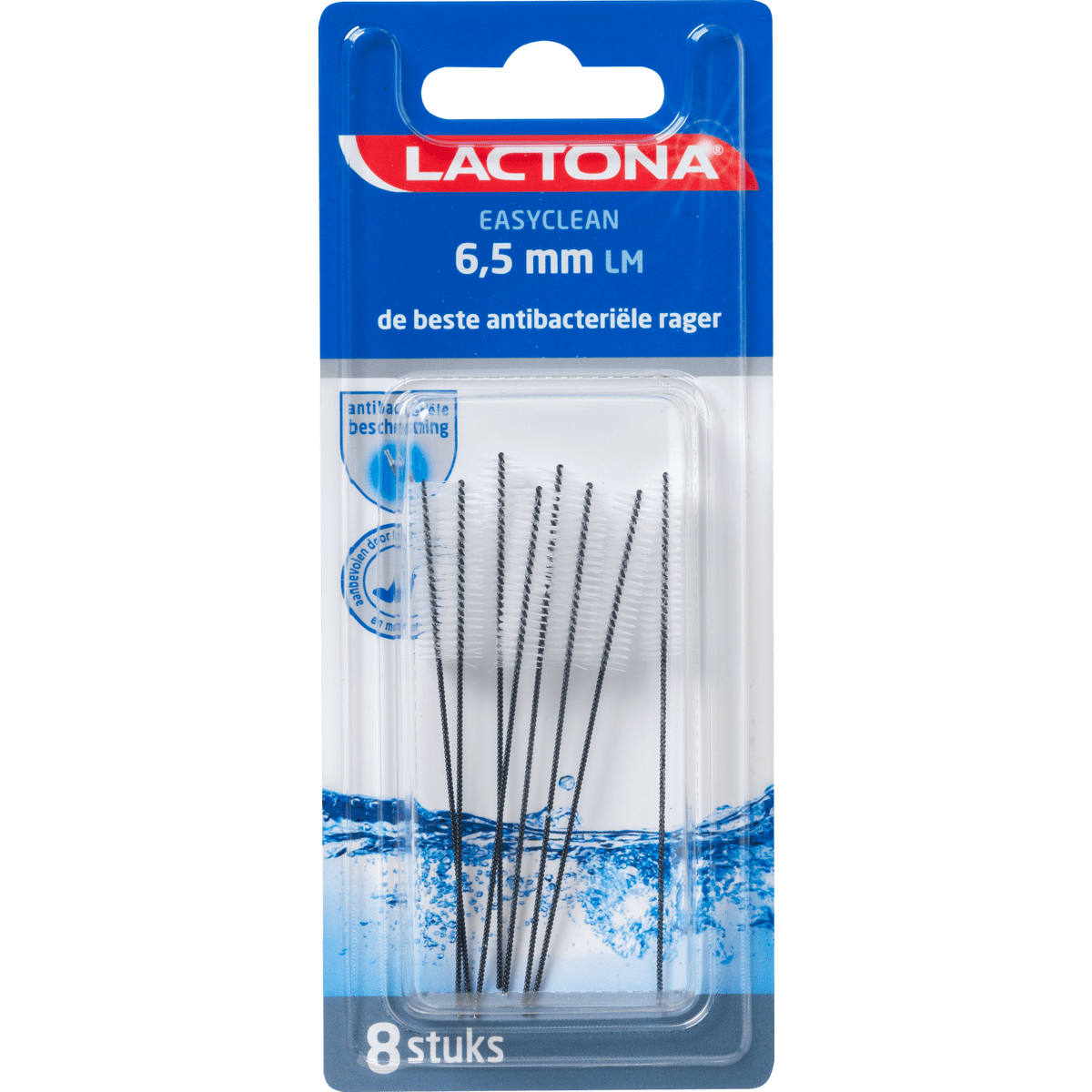 Lactona Easyclean 6,5 mm LM 8 stuks 8 EA | Etos
