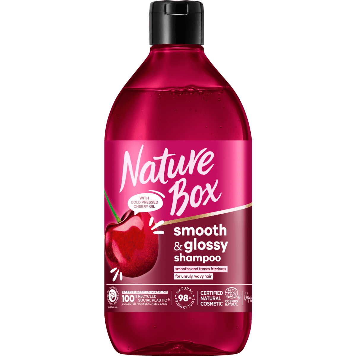 Nature Box Cherry Smooth & Glossy Shampoo 385 ML 385 ML | Etos