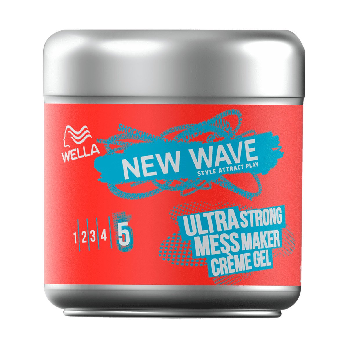 Wella New Wave Ultra Strong Mess Maker Crème Gel 150 ML 150 ML | Etos