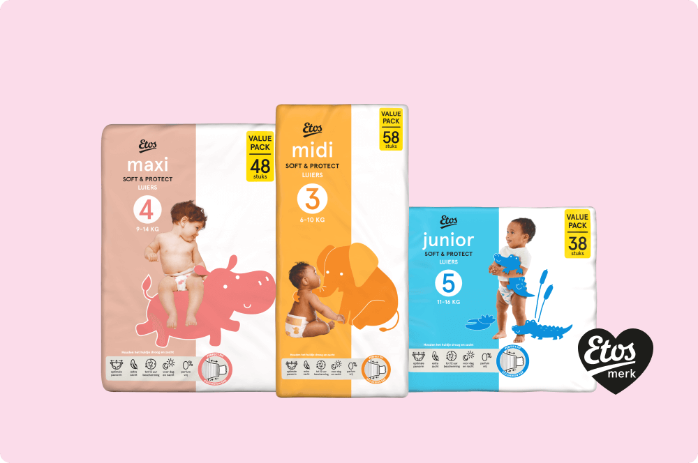 Etos eigen merk Luiers | Etos